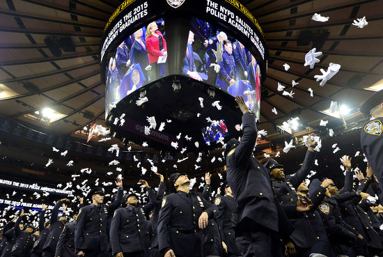 New Police Officers Attend Graduation Ceremony Editorial Stock Photo ...