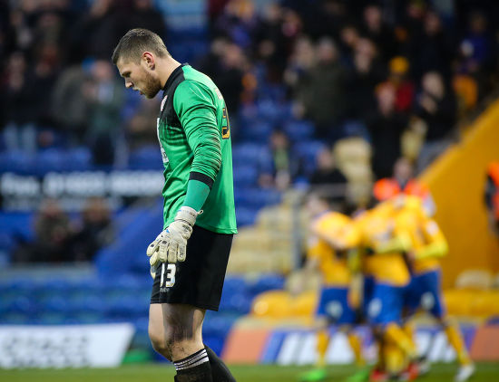 Accrington Stanleys Jason Mooney Reflects On Editorial Stock Photo ...