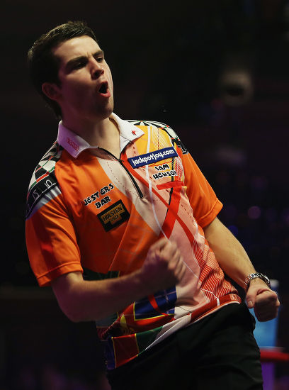 Sam Hewson Celebrates Winning Set During Editorial Stock Photo - Stock ...