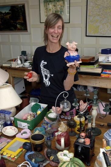 Pandora Maxwell Nat West Bank Piggy Editorial Stock Photo - Stock Image ...