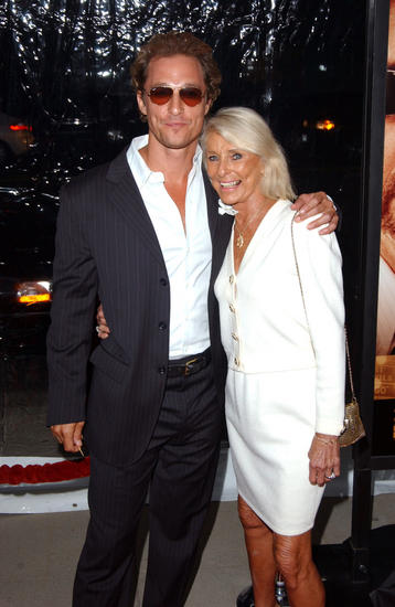 Matthew Mcconaughey Mother Kay Mccabe Editorial Stock Photo - Stock ...