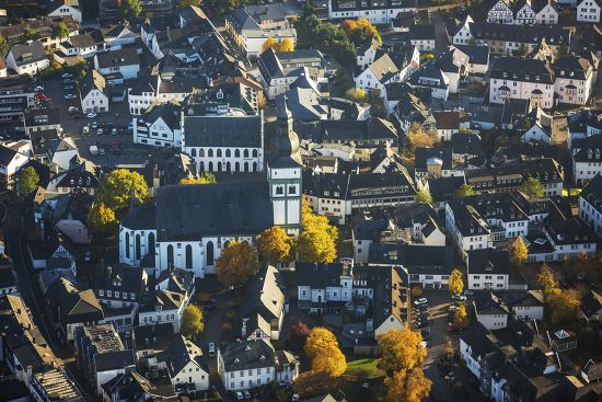 Attendorn Center Parish Church Saint John Editorial Stock Photo - Stock ...