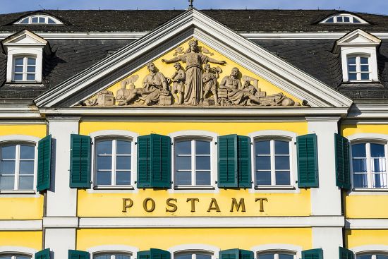 Gables Main Post Office Furstenberg Palace Editorial Stock Photo ...