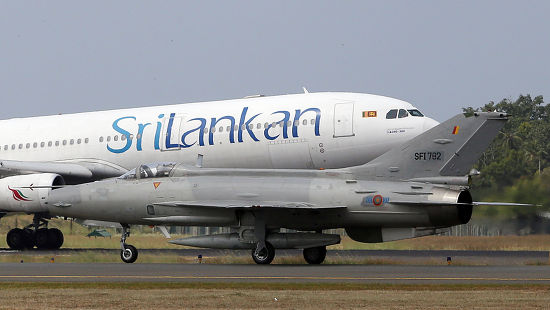 Sri Lankan Air Force Fighter Jet Editorial Stock Photo - Stock Image ...