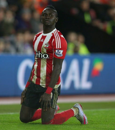 Sadio Mane Southampton Shows Look Frustration Editorial Stock Photo ...
