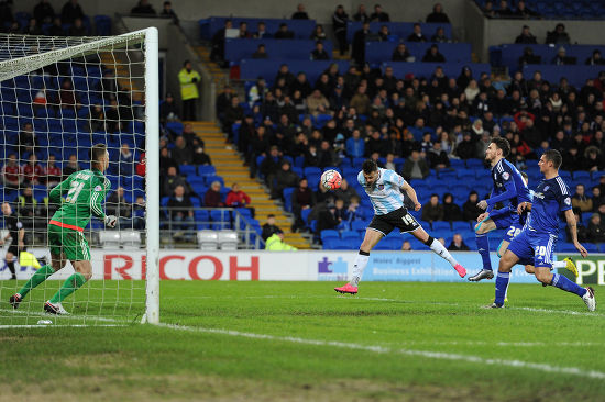 Andrew Mangan Shrewsbury Town Scores Make Editorial Stock Photo - Stock ...