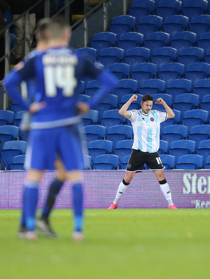 Andrew Mangan Shrewsbury Town Celebrates After Editorial Stock Photo ...