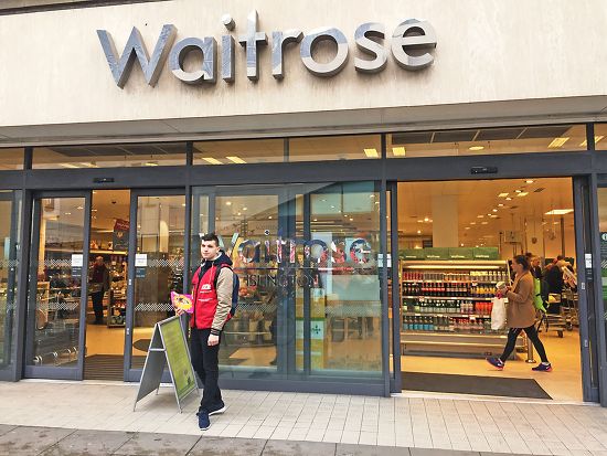 Waitrose Store Angel Islington London Britain Editorial Stock Photo ...