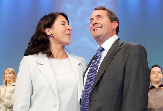 Liam Fox His Fiance Jesme Baird Editorial Stock Photo - Stock Image ...
