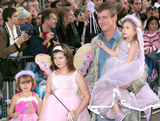 Stephen Tompkinson Family Editorial Stock Photo - Stock Image ...