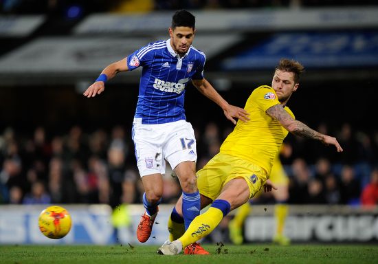 Kevin Bru Ipswich Town Liam Cooper Editorial Stock Photo - Stock Image ...