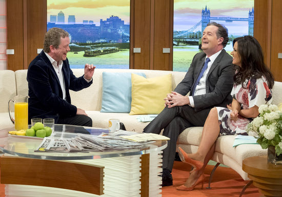 Jon Culshaw Piers Morgan Susanna Reid Editorial Stock Photo - Stock ...