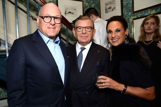 Lloyd Dorfman Gerald Ronson Dame Gail Editorial Stock Photo - Stock ...