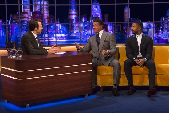Jonathan Ross Sylvester Stallone Michael B Editorial Stock Photo ...