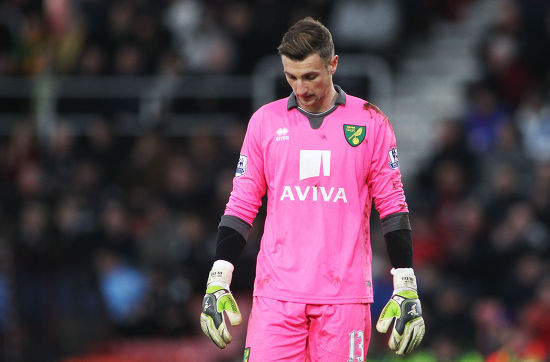 Declan Rudd Looks Dejected During Barclays Editorial Stock Photo ...