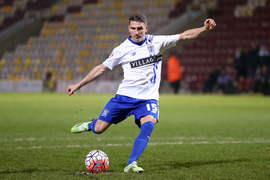 Bury Forward Ryan Lowe Scores Spot Editorial Stock Photo - Stock Image ...