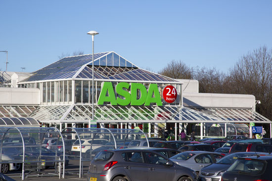 Asda Supermarket Corporate Sign Logo Barnsley Editorial Stock Photo ...