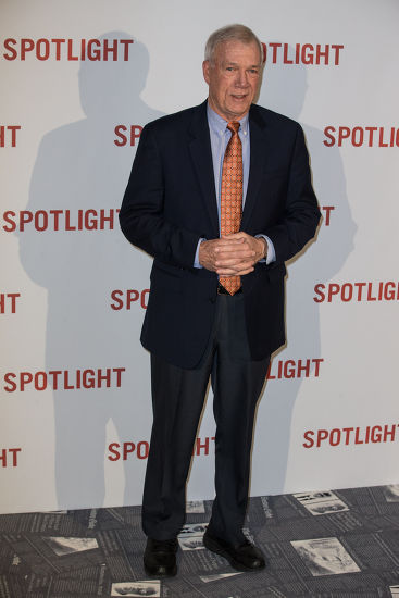 Walter Robby Robinson Former Editor Spotlight Editorial Stock Photo ...
