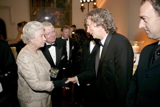 Queen Elizabeth Ii Frank Skinner Angus Editorial Stock Photo - Stock ...