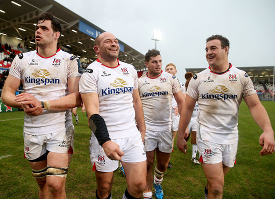 Ulsters Rory Best Celebrates Rob Herring Editorial Stock Photo - Stock ...