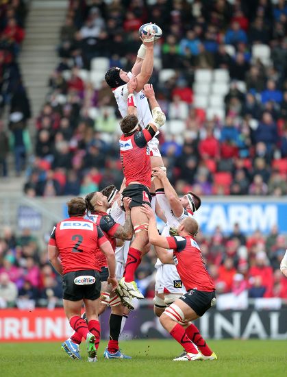 Ulsters Franco Van Der Merwe Wins Editorial Stock Photo - Stock Image ...