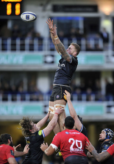 Dominic Day Bath Rugby Rises High Editorial Stock Photo - Stock Image ...