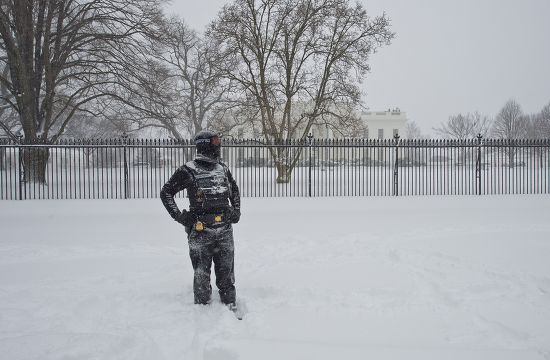 Us Secret Service Guard North Lawn Editorial Stock Photo - Stock Image ...