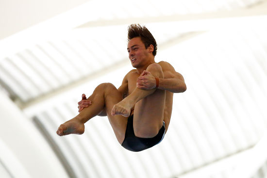 Tom Daley Dive London Aquatics Club Editorial Stock Photo - Stock Image ...