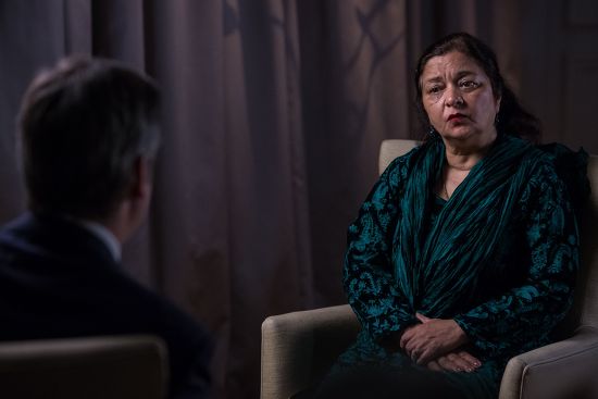 Baela Raza Jamil Interviewed By Journalist Editorial Stock Photo - Stock Image | Shutterstock