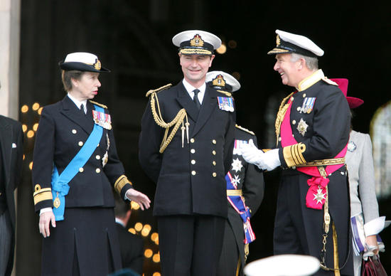 Princess Anne Rear Admiral Tim Laurence Editorial Stock Photo - Stock ...