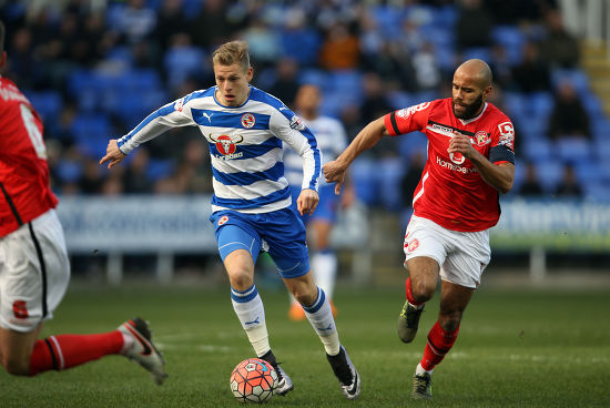 Matej Vydra Reading Adam Chambers Walsall Editorial Stock Photo - Stock ...