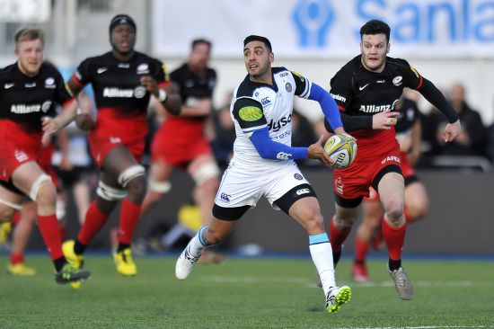 Dan Bowden Bath Rugby Looks Pass Editorial Stock Photo - Stock Image ...