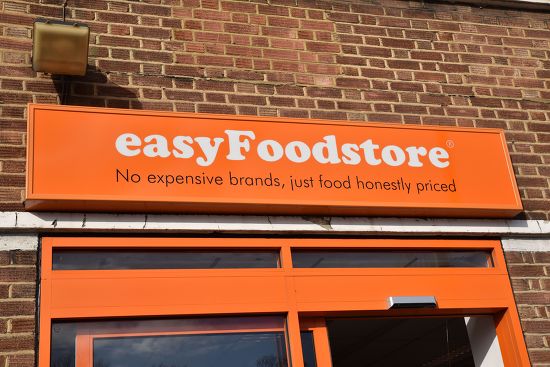 Easyfoodstore Concept Store Exterior Editorial Stock Photo - Stock ...