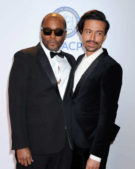 Lee Daniels Boyfriend Jahil Fisher Editorial Stock Photo - Stock Image ...