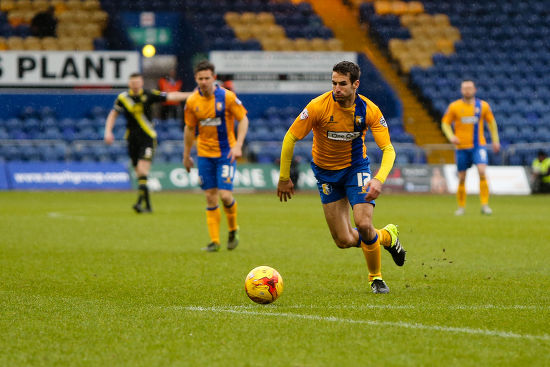 Mansfield Towns Matty Blair Pic Chris Editorial Stock Photo - Stock ...