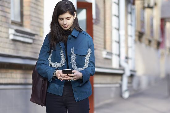 Liana Satenstein Street Style Street Fashion Editorial Stock Photo ...