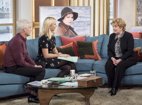 Phillip Schofield Holly Willoughby Brenda Blethyn Editorial Stock Photo ...