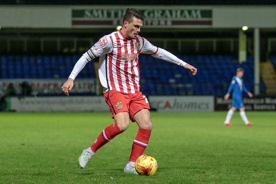 Ronnie Henry Stevenage Crosses Ball Into Editorial Stock Photo - Stock ...