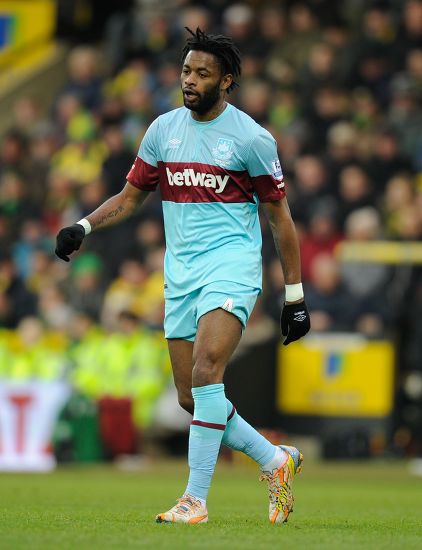 Alex Song West Ham United During Editorial Stock Photo - Stock Image ...