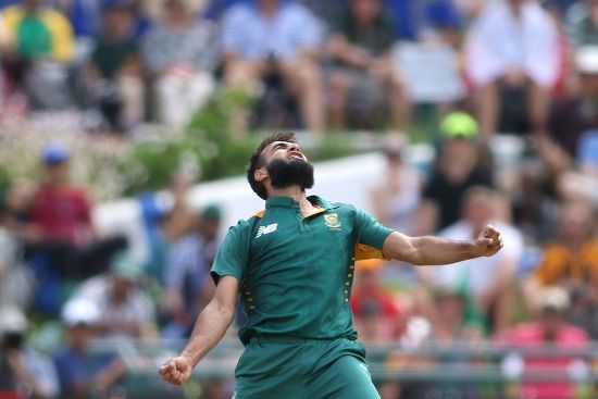 Imran Tahir South Africa Celebrates Getting Editorial Stock Photo ...
