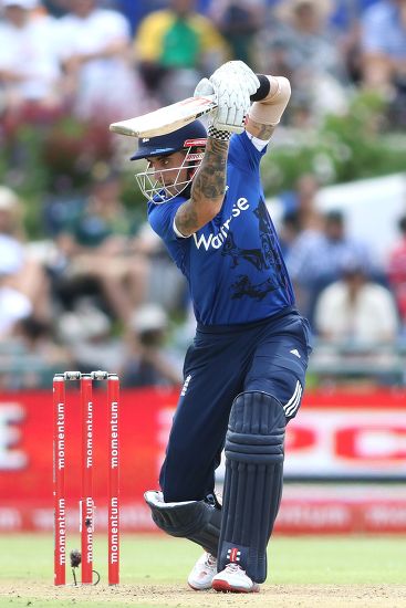 Alex Hales England Drives Delivery Through Editorial Stock Photo ...