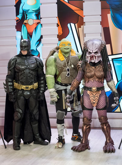 Comic Con Characters Editorial Stock Photo - Stock Image | Shutterstock