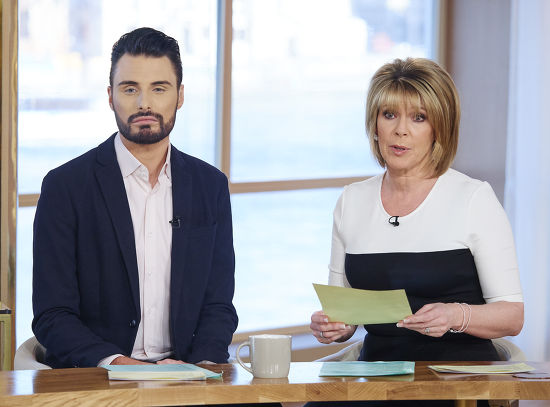 Rylan Clark Ruth Langsford Editorial Stock Photo - Stock Image ...