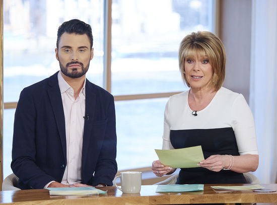 Rylan Clark Ruth Langsford Editorial Stock Photo - Stock Image ...