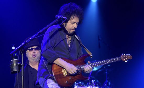 Singer David Paich Left Guitarist Steve Editorial Stock Photo - Stock ...