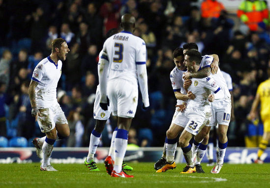 Lewis Cook Leeds United Celebrates Scoring Editorial Stock Photo ...