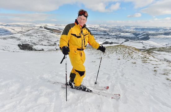 Robert Hardman Meets Skier John Roberts Editorial Stock Photo - Stock ...