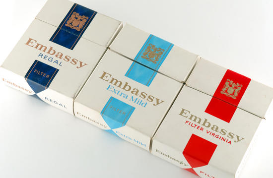 Embassy Regal Extra Mild Filter Virginia Editorial Stock Photo - Stock ...