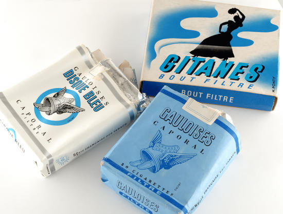 Gauloises Gitanes Cigarette Packets Editorial Stock Photo - Stock Image ...