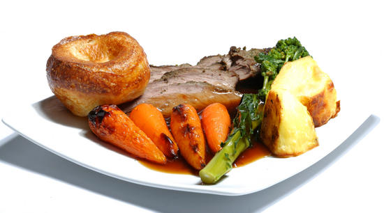 Traditional Roast Beef Dinner Editorial Stock Photo - Stock Image ...